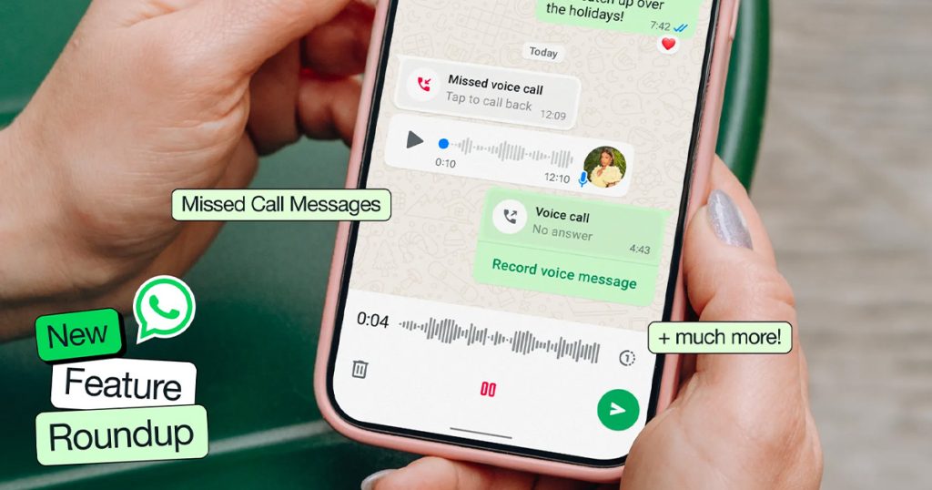 Meta New Feature Roundup: Missed call messages and more!